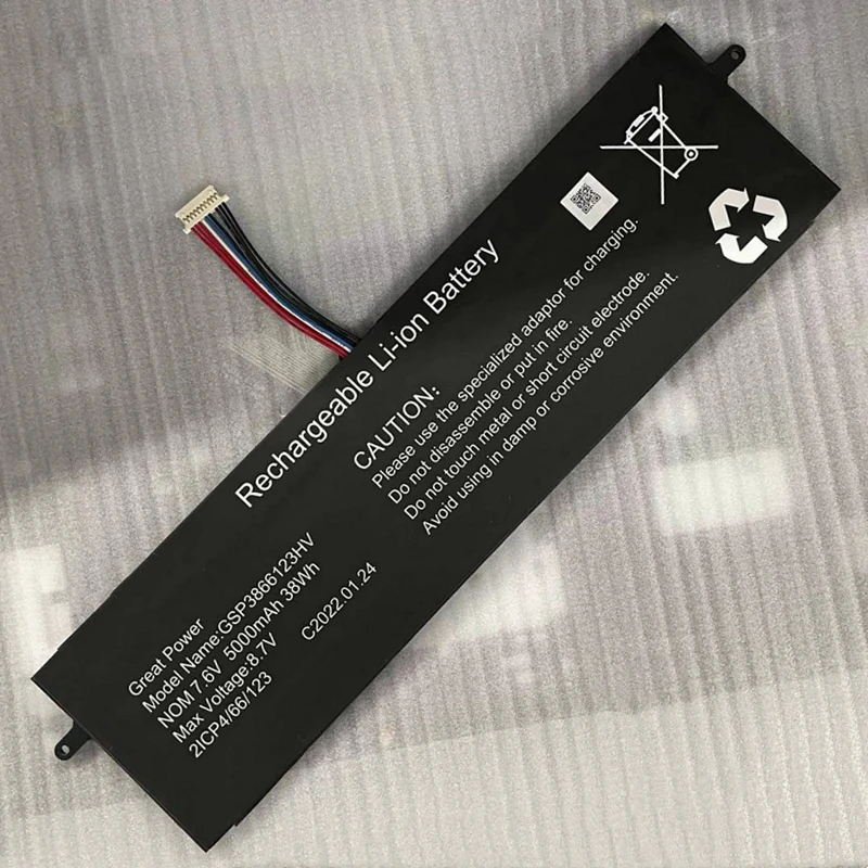 New GSP3866123HV UTL4776127 2S NV 4774126 2S Replacement Battery For ...