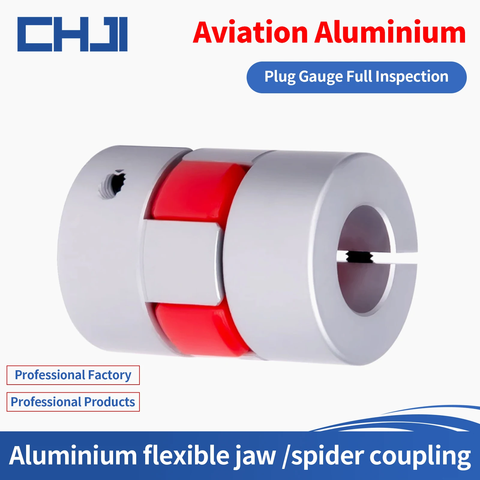 CHJl-D14-L22-Shaft-Coupling-Aluminum-Flexible-Spider-Coupler-Motor ...