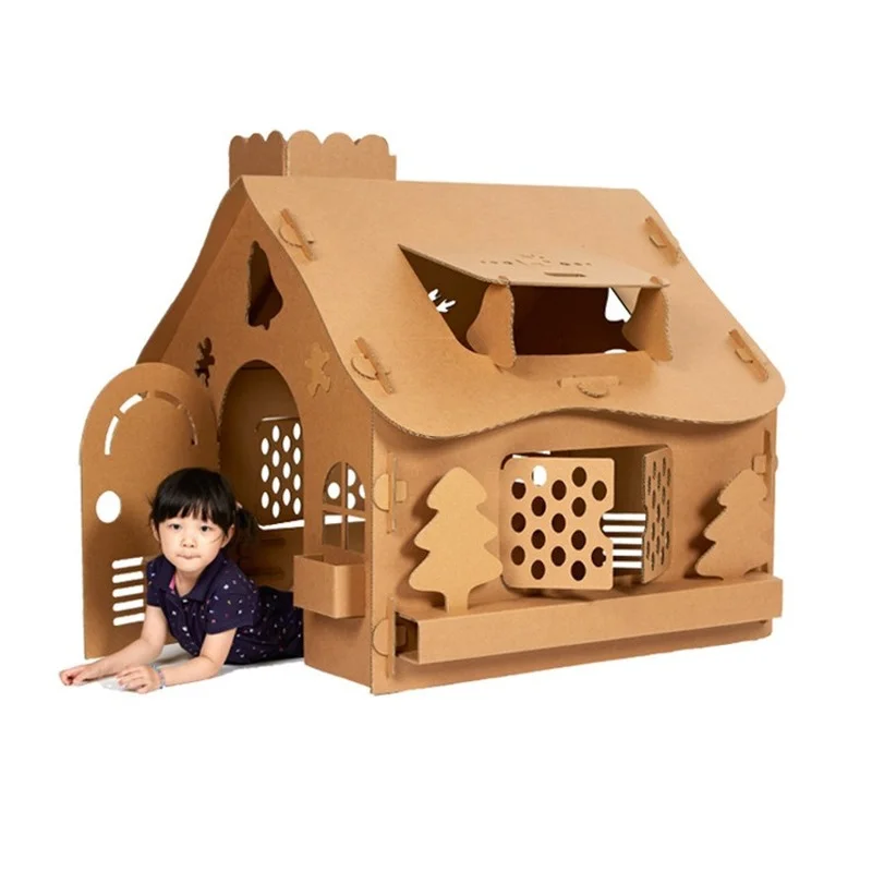 Cardboard House Model