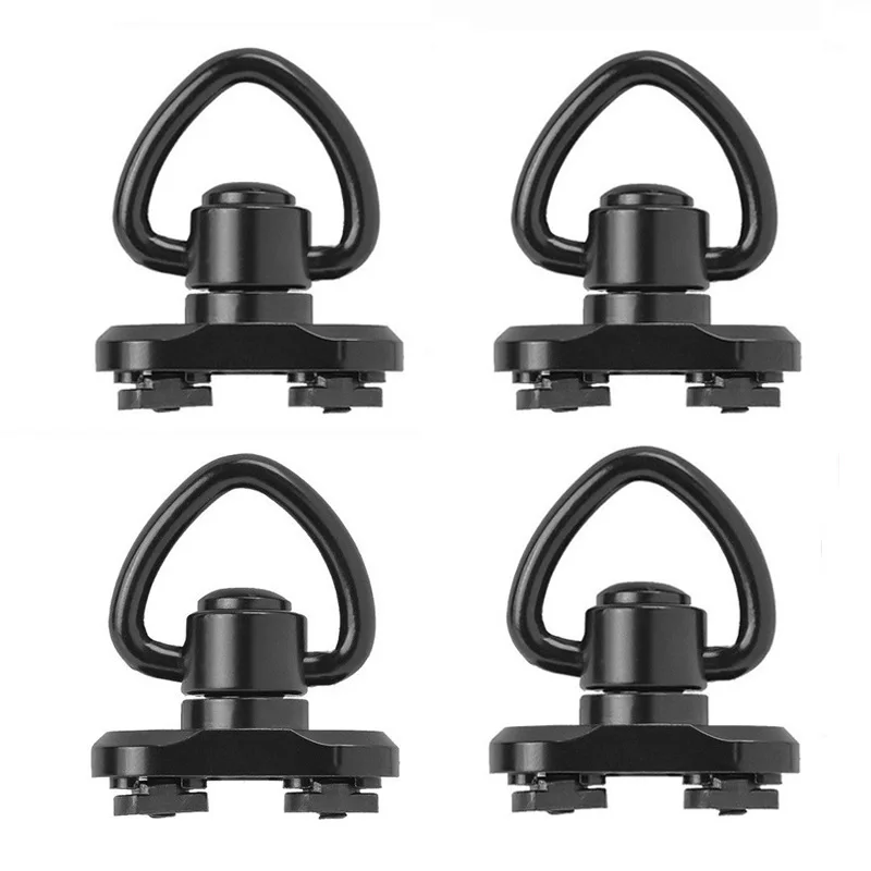 4Pcs-Tactical-QD-Sling-Swivel-Mount-Buckle-20mm-Picatinny-Rail-Mounts ...