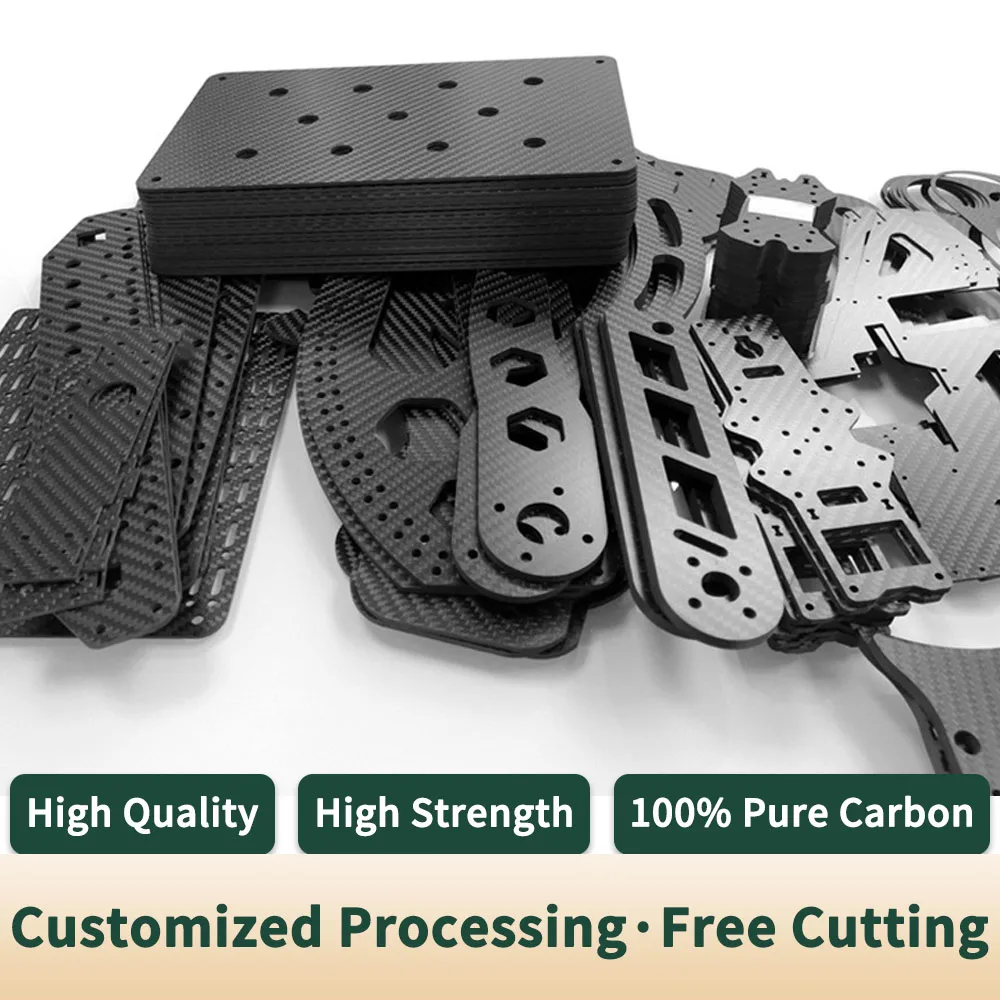 CNC-Customized-100-3K-Carbon-Fiber-Board-With-Diagonal-Plain-And-Matte ...