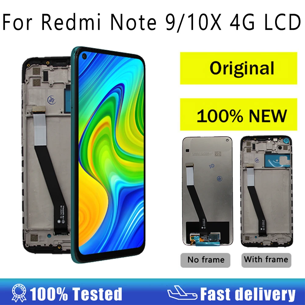 LCD-Display-Touch-Screen-Digitador-Montagem-Xiaomi-Redmi-Nota-9 ...