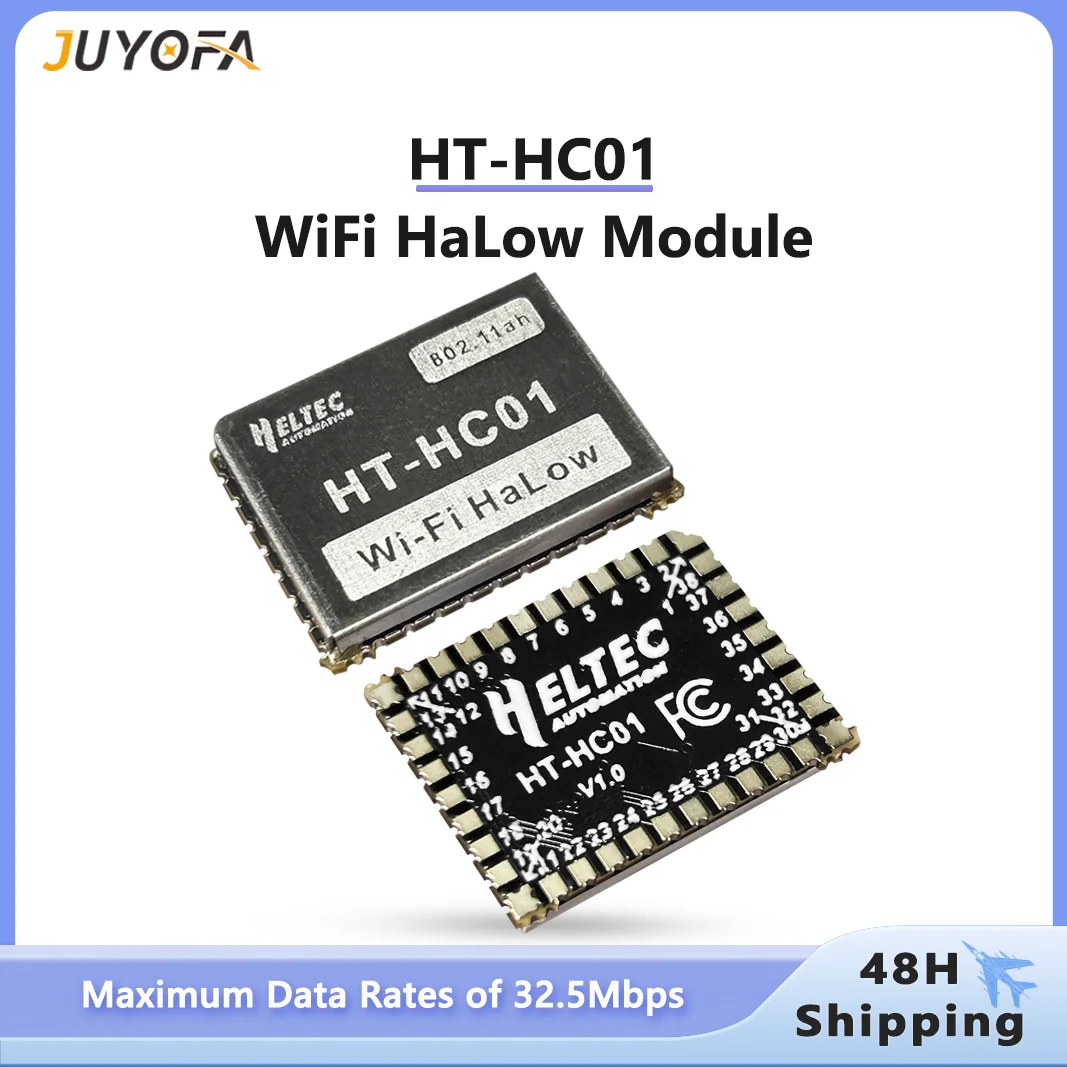 Heltec HT-HC01 WiFi HaLow Module RF Performance MM6108IQ Chip 902 ...