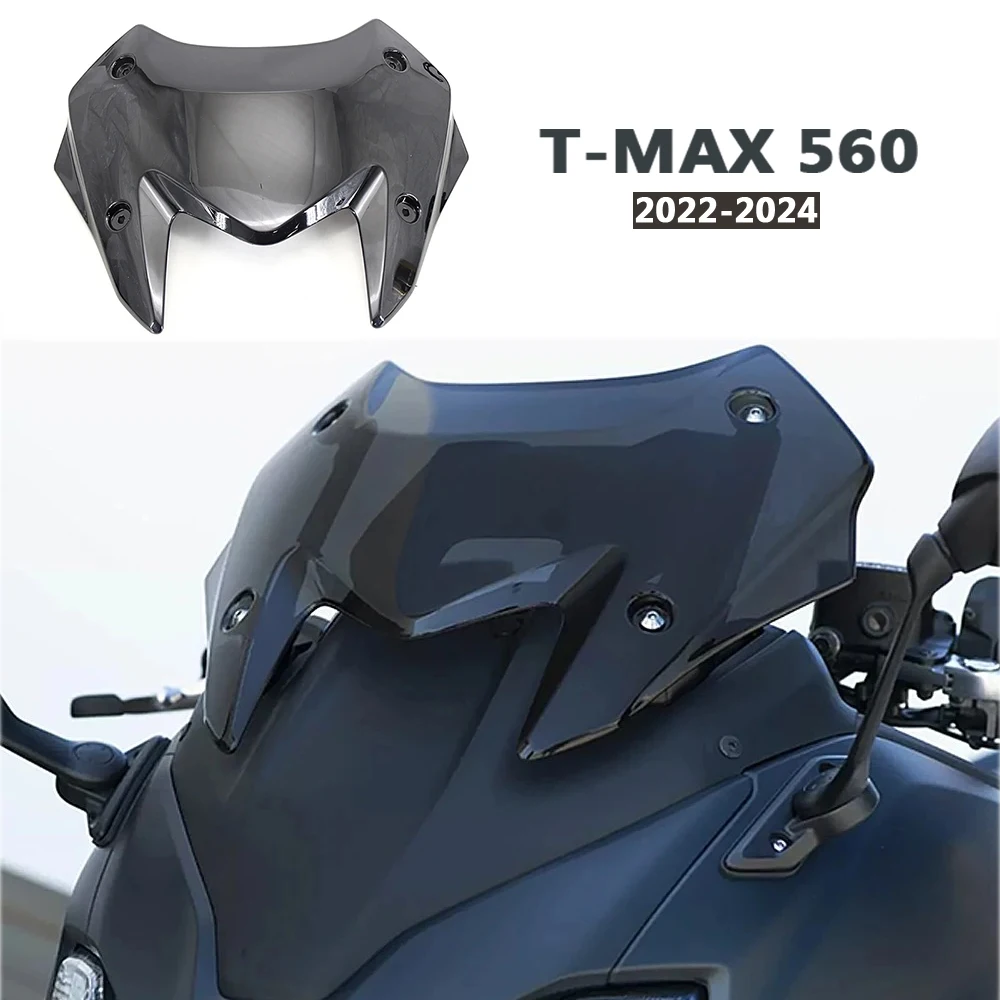 Motorcycle Windshield For YAMAHA TMAX560 T-MAX T-Max 560 Tech MAX 2022 ...
