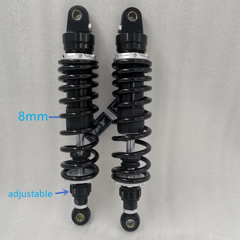 305mm 320mm 330mm 340mm 350mm 360mm adjustable motorcycle shock ...