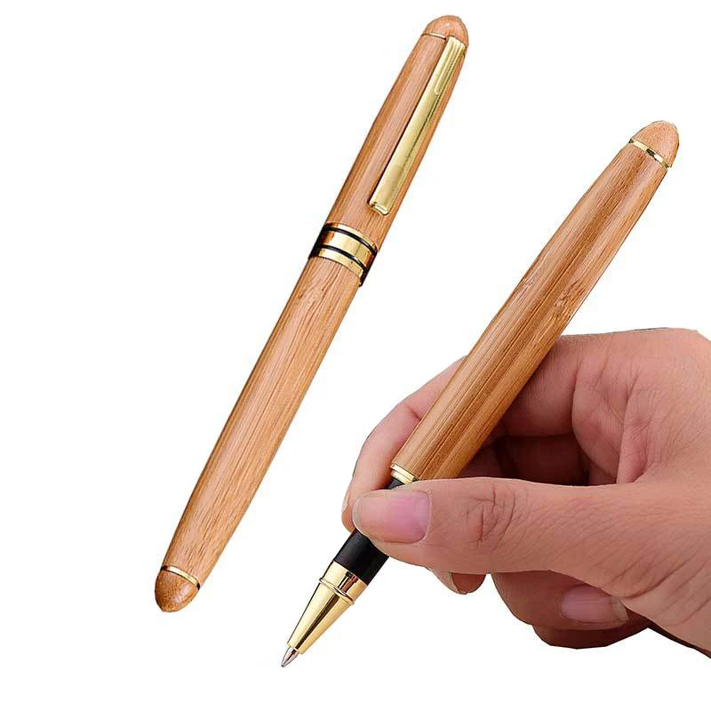 0-5mm-Office-Luxury-Pen-Ballpoint-Pens-Wooden-Ink-Pens-Office-School ...
