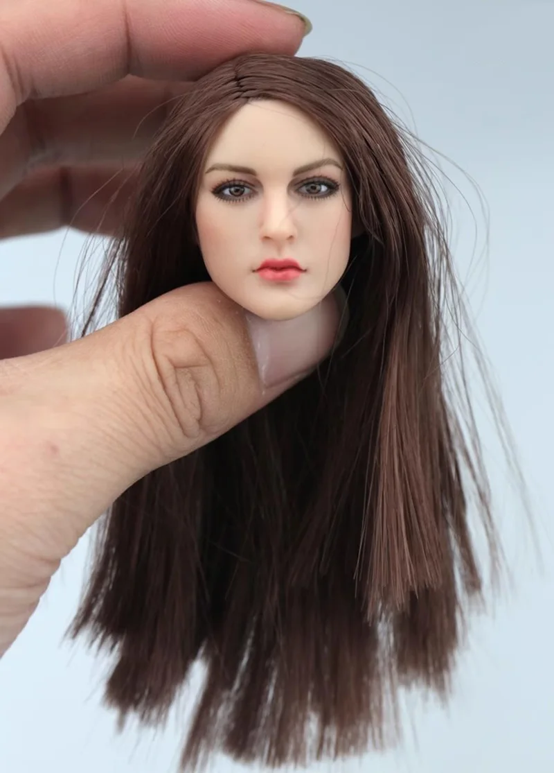 Tbleague-1-6-Scale-Princess-Kate-Head-Sculpt-KT005-Female-Solider-Brown ...