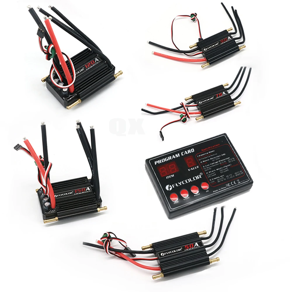Flycolor-50A-70A-90A-120A-150A-Brushless-ESC-Speed-Controller-for-RC ...