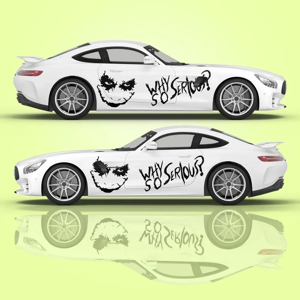 Clown-Grimace-Car-Wrap-Sports-Car-Vehicle-Livery-Graphic-Design-Cartoon ...