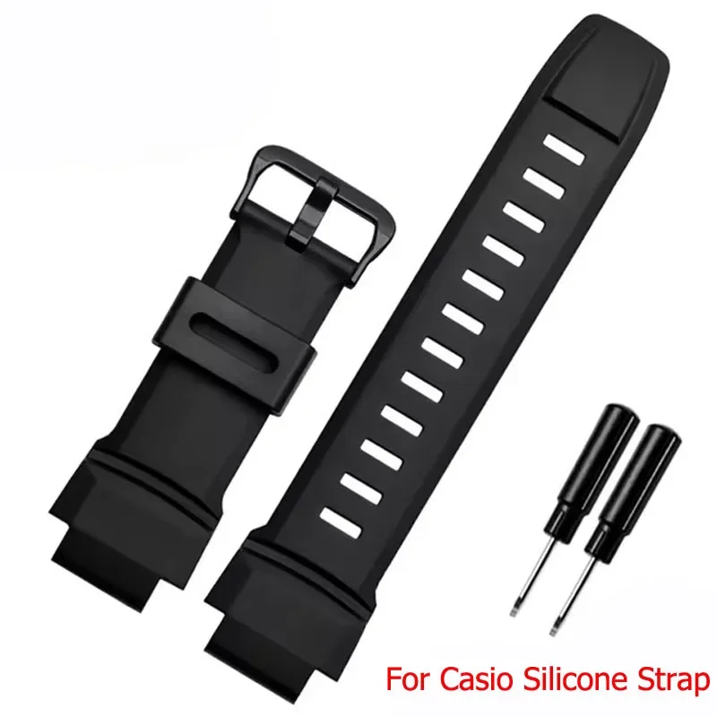 Silicone Watch Strap For Casio PROTREK PRG-260/270/550/250 PRW-3500 ...