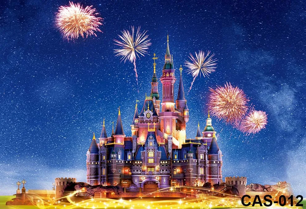 Disney Castle Fireworks Wallpaper