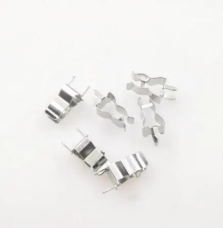 100pcs/lot 5x20mm Fuse Holder Clips Glass Quick Fast Blow Fuses Welding ...