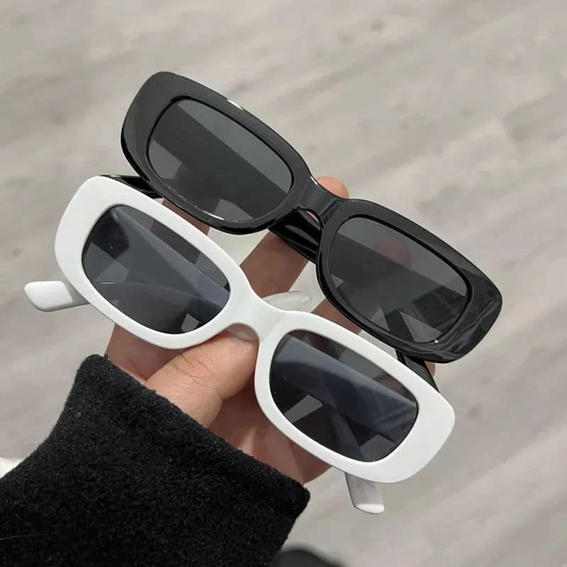 Retro-Small-Square-Sunglasses-Men-and-Women-Trendy-European-and ...