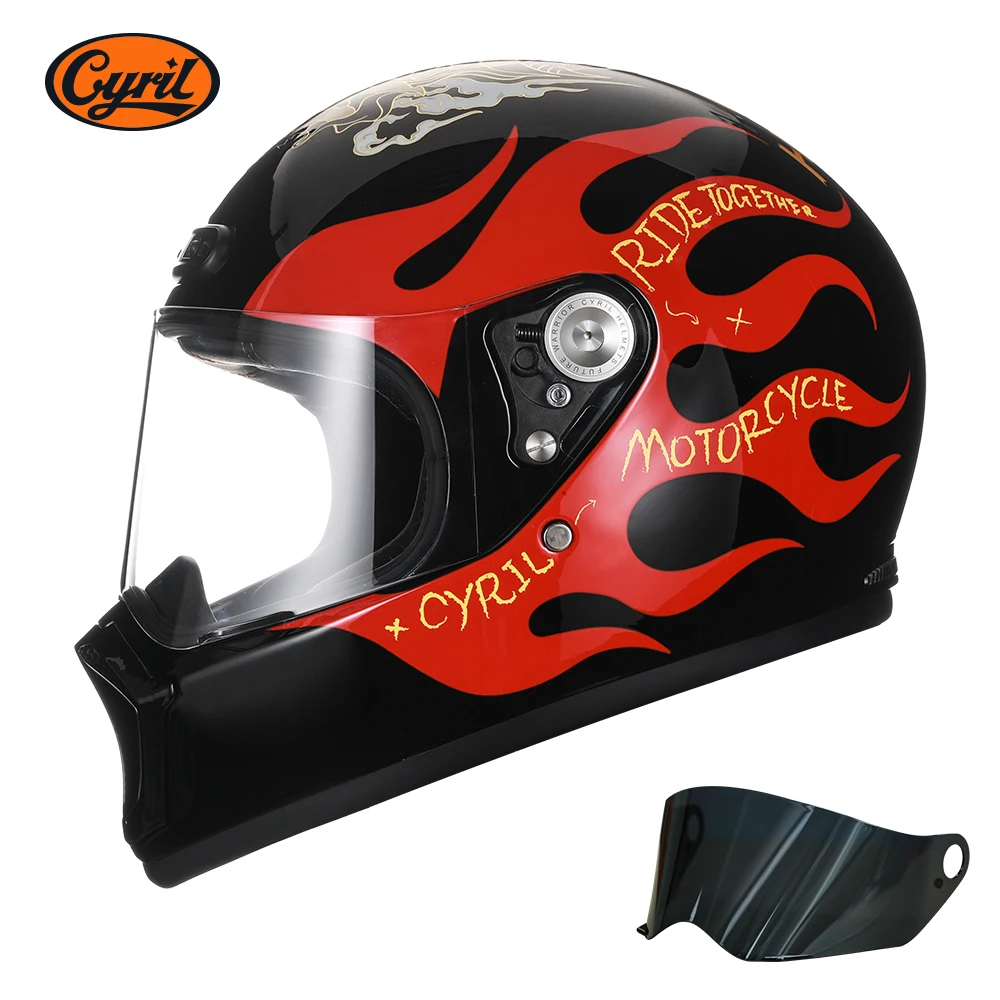 Retro-Full-Face-Motorcycle-Helmet-Glass-Fiber-Lightweight-Motorcycle ...