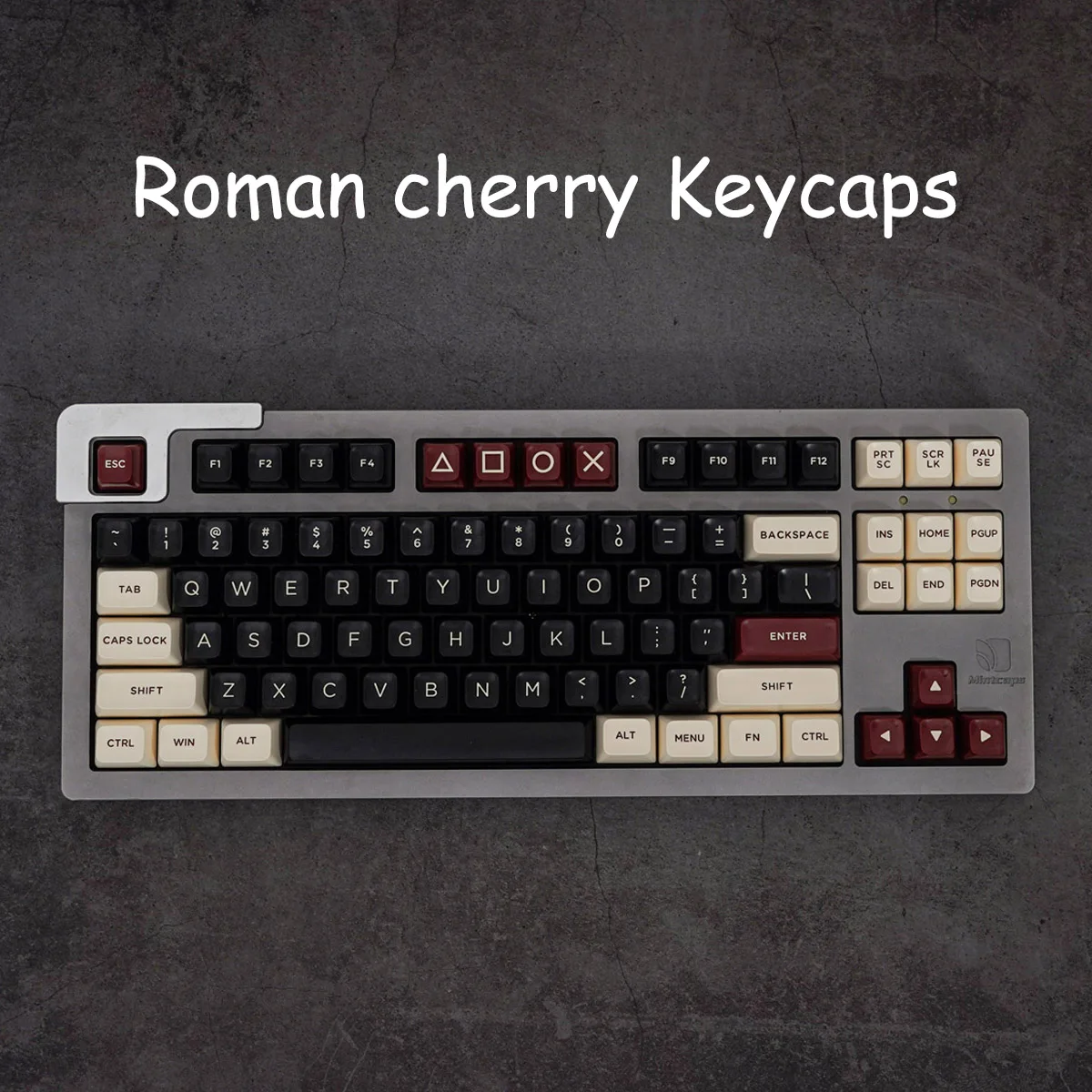 150-Keys-Roman-Keycaps-Material-ASA-Profile-Double-Shot-KeyCap-For ...