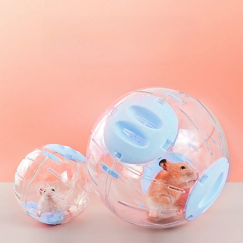 Hamster-Ball-Golden-Wire-Bear-Crystal-Running-Rolling-Ball-Wheel-Roller ...