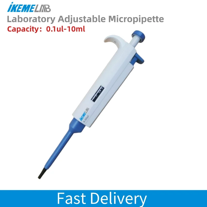 IKEME-Laboratory-Micropipette-Plastic-Single-Channel-Adjustable-Pipette ...