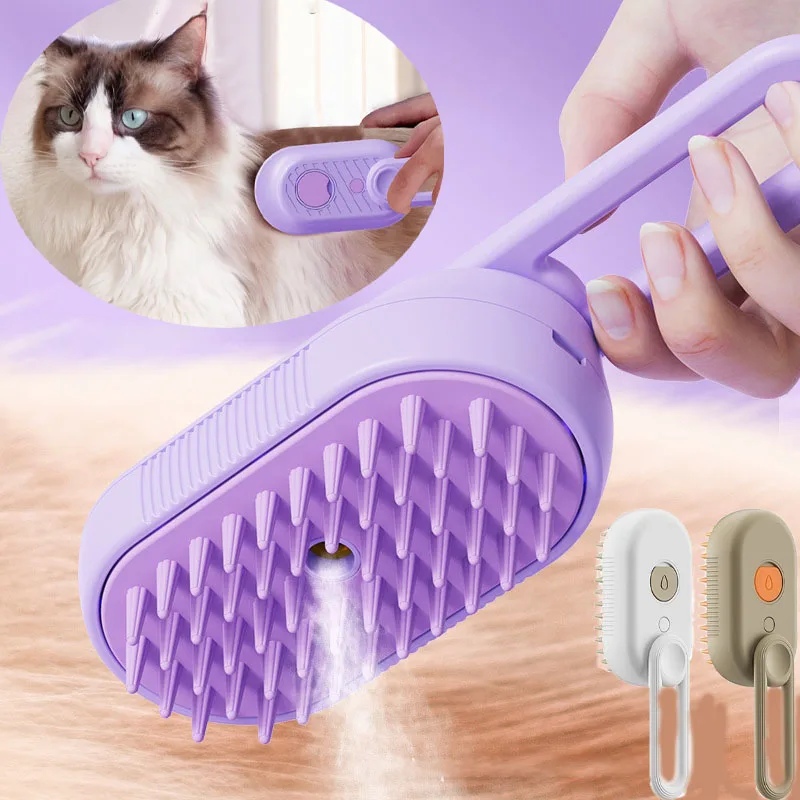 Dog Cat Deshedding Tool S & Cats - 3-in-1 Grooming Tool With Deshedding ...