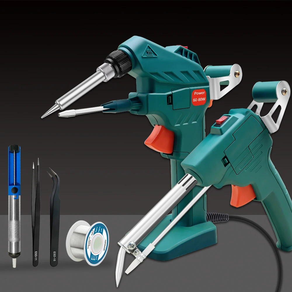 Electric-Soldering-Iron-Gun-Hand-held-Internal-Heating-Soldering-Iron ...