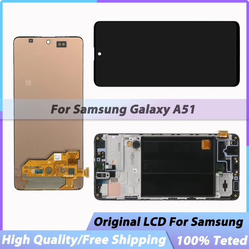 100% Tested Original For Samsung Galalxy A51 A515 SM-A515F A515F/DSN ...