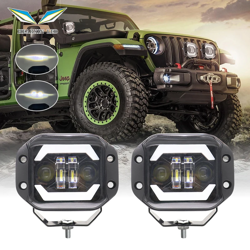 5-Inch-LED-Work-Light-Bar-Spotlight-Hi-low-Beam-Off-Road-4X4-Atv-Niva ...