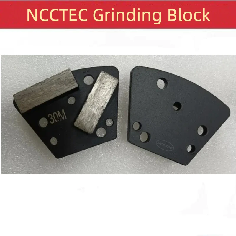 6-Holes-Base-12pcs-Diamond-Concrete-Grinding-Polishing-Blocks-Shoes ...