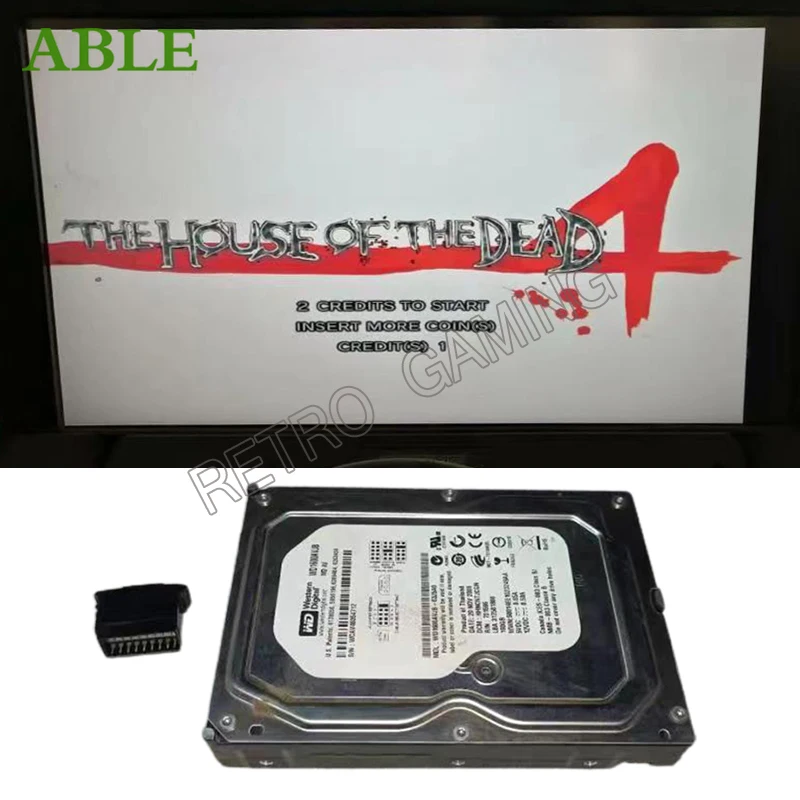 House of Dead 4 Hdd Ssd With Doggle Sega Original Game Hard Disk for ...