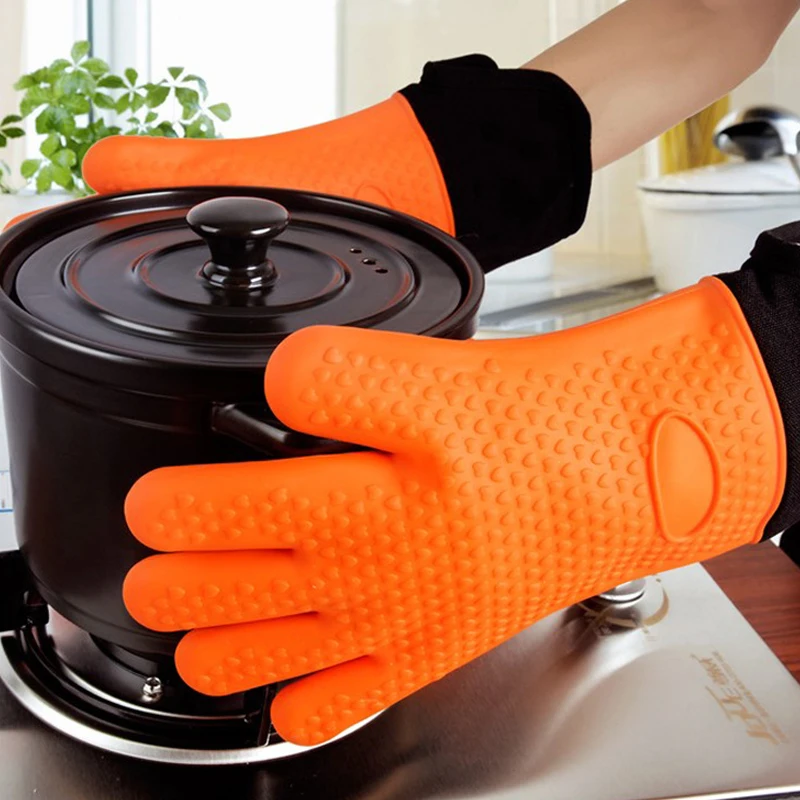 Double-Layer-Oven-Gloves-Heat-Resistant-Baking-Gloves-with-Silicone-and ...