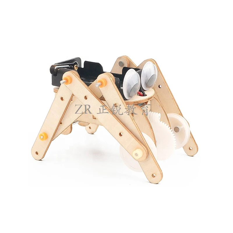 3 Sets Mini Walking Robot Kit STEM Toy Science Experiments Kits ...