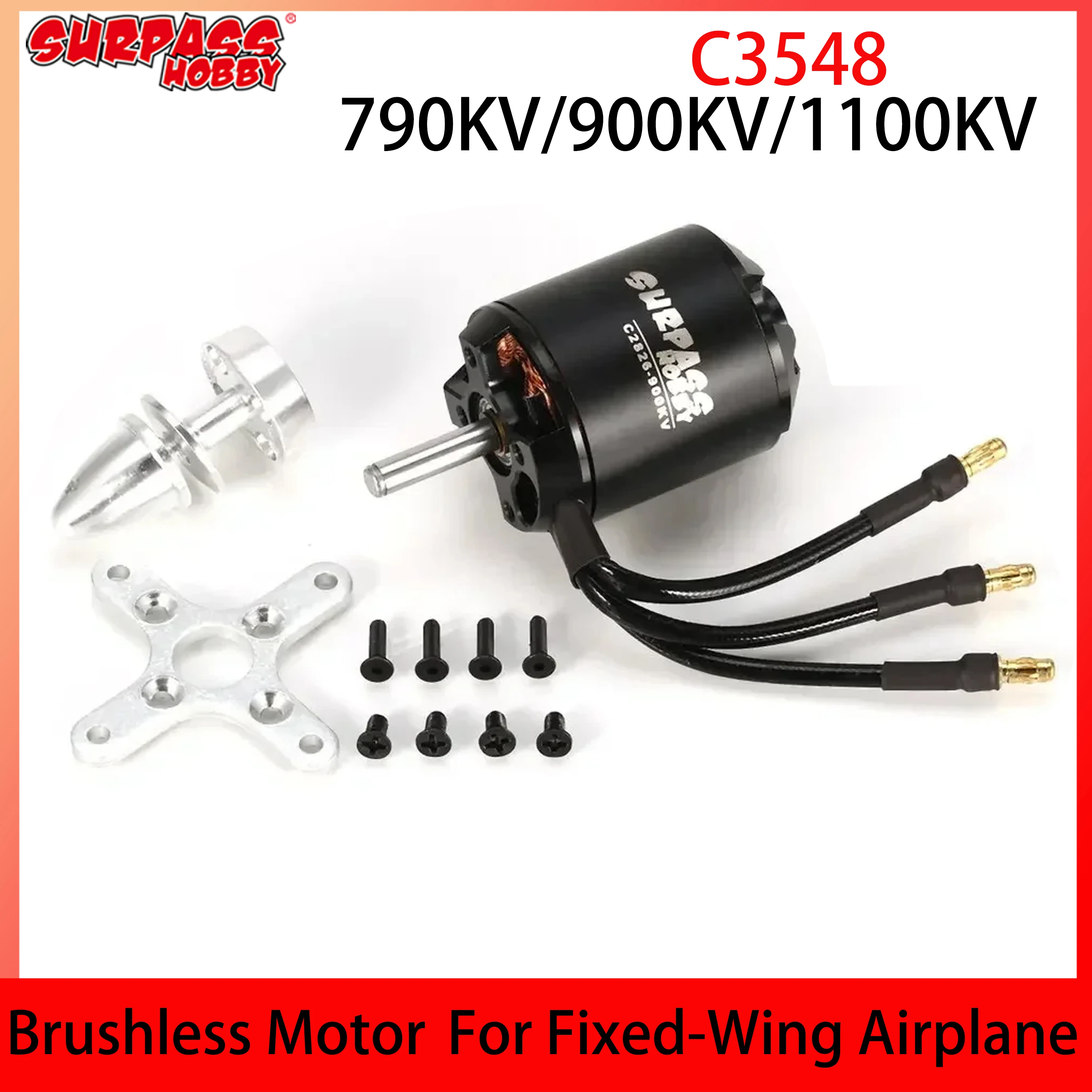 SURPASS-HOBBY-C3548-3548-Brushless-Motor-790KV-900KV-1100KV-2826 ...