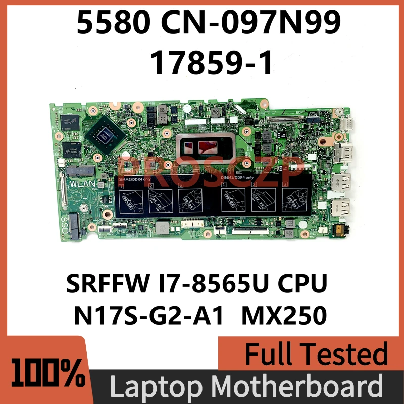 97N99-097N99-CN-097N99-Mainboard-For-DELL-5480-5488-5580-Laptop ...