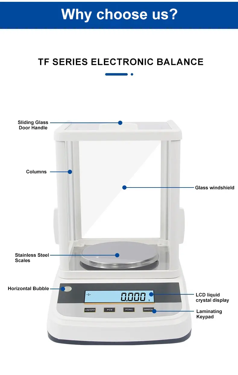 TF1003/ TF2003/ TF3003/ TF5003 Lab Digital Scale