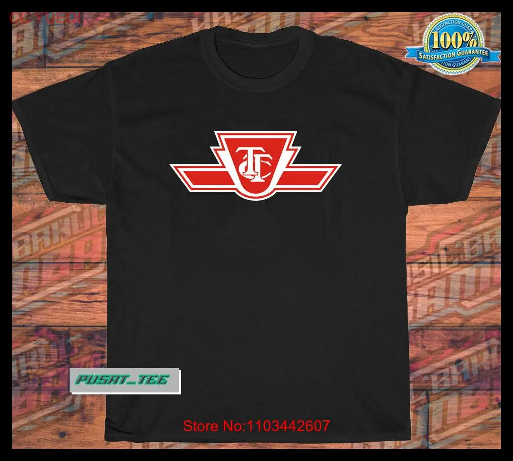 TTC-Toronto-Transit-Commission-logo-american-funny-cotton-T-shirt-Size ...