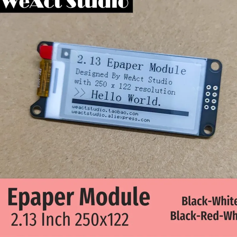 2-13-black-and-white-and-red-ink-electronic-paper-screen-Module-EPD ...