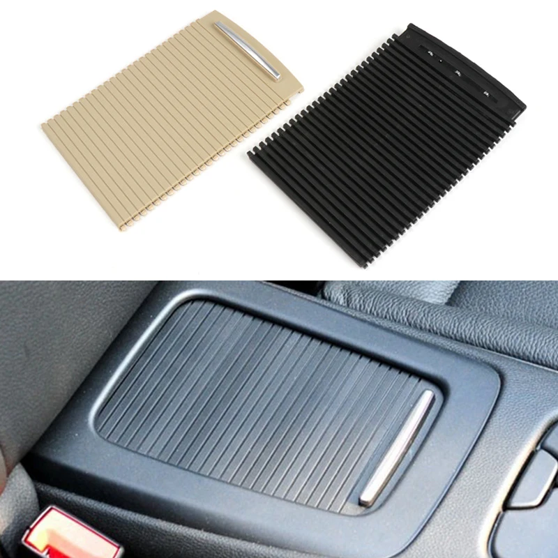 For-BMW-E92-E93-M3-Car-Rear-Console-Storage-Tray-Cover-Slide-Roller ...