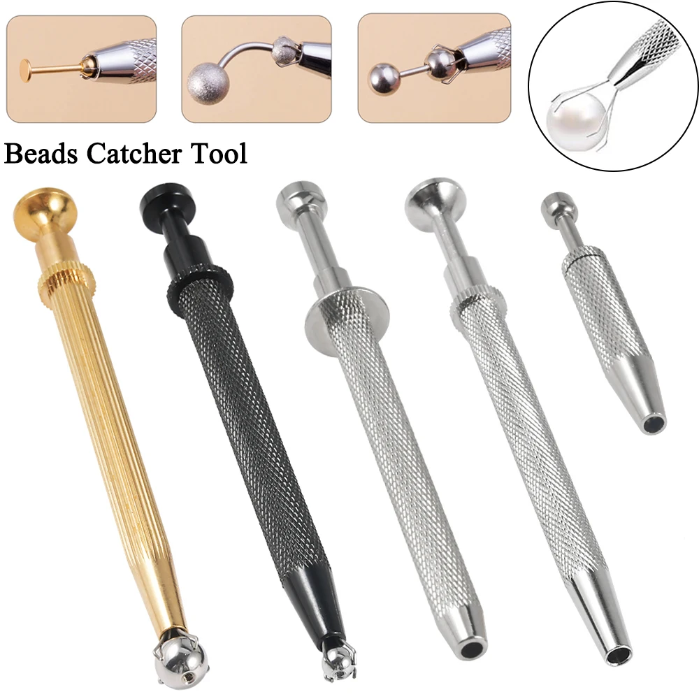 Professional-Jewelry-Holder-Bead-Ball-Pick-Up-Tool-Prong-Tweezers ...