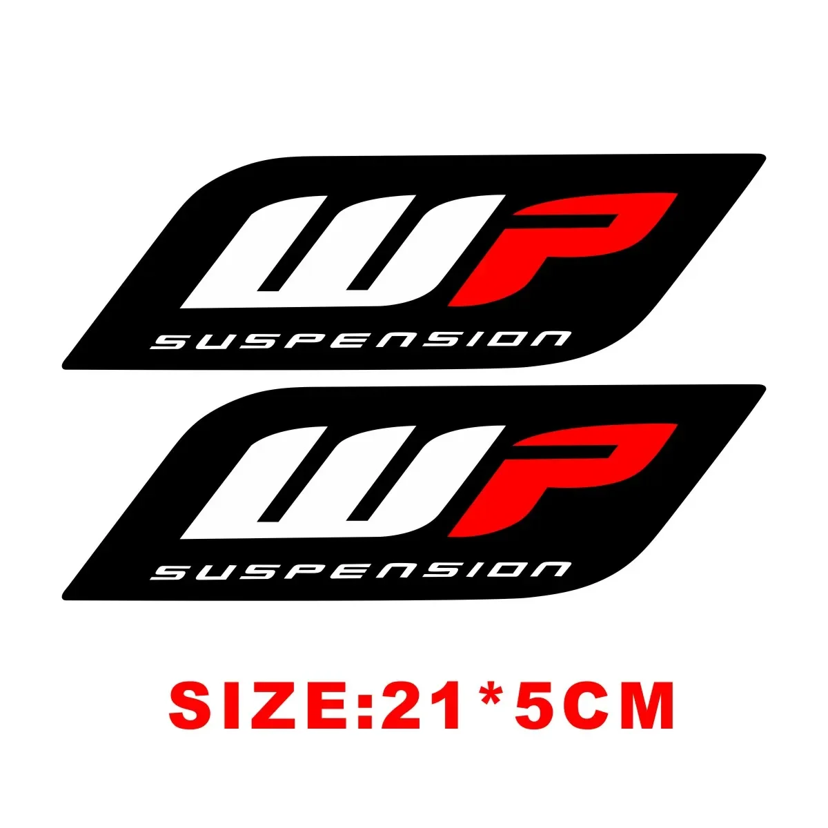 1 C 21x5CM Maroon 【NEW】 Reflective Motocross Motorcycle Sticker Fork ...