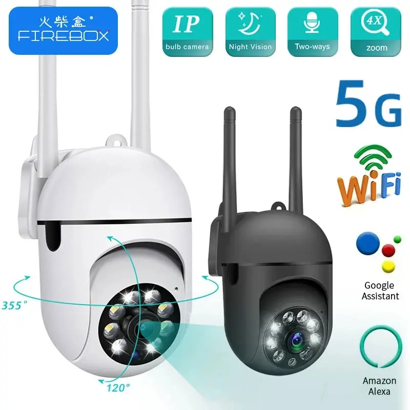 5GHZ-PTZ-WIFI-IP-Wireless-Camera-Auto-Track-4X-Zoom-Security-Cam-Full ...