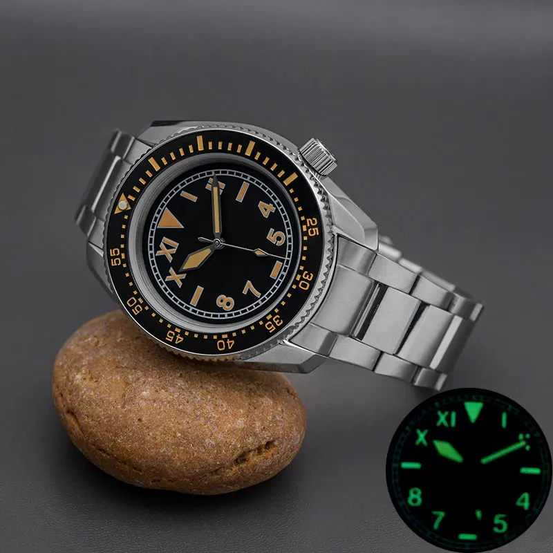 Mod SPB185/187 Design reloj para hombre con movimiento automático NH35 ...