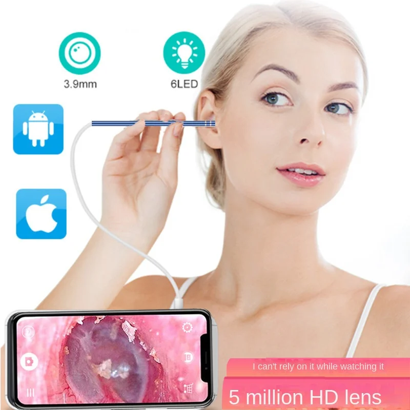 5-5MM-HD-Visual-Ear-Endoscope-Camera-3in1-USB-Otoscope-Ear-Wax-Clean ...
