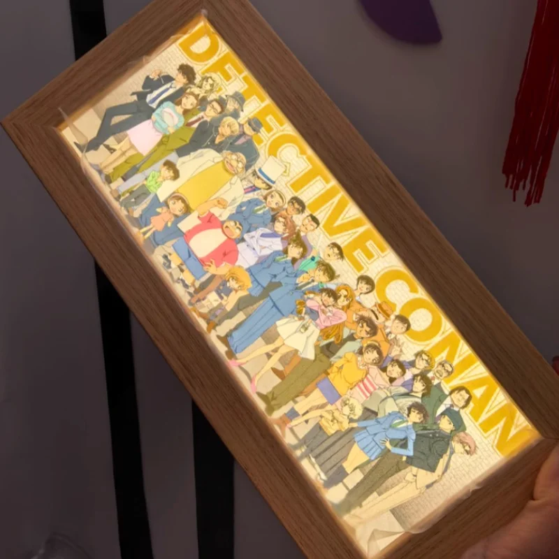 Detective Conan Photo Frame Peripheral Anime Figurines Atmosphere ...