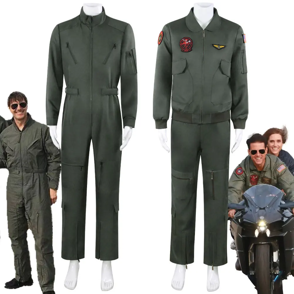 Anime-Top-Gun-Movie-Cosplay-American-Airforce-Uniform-Halloween ...