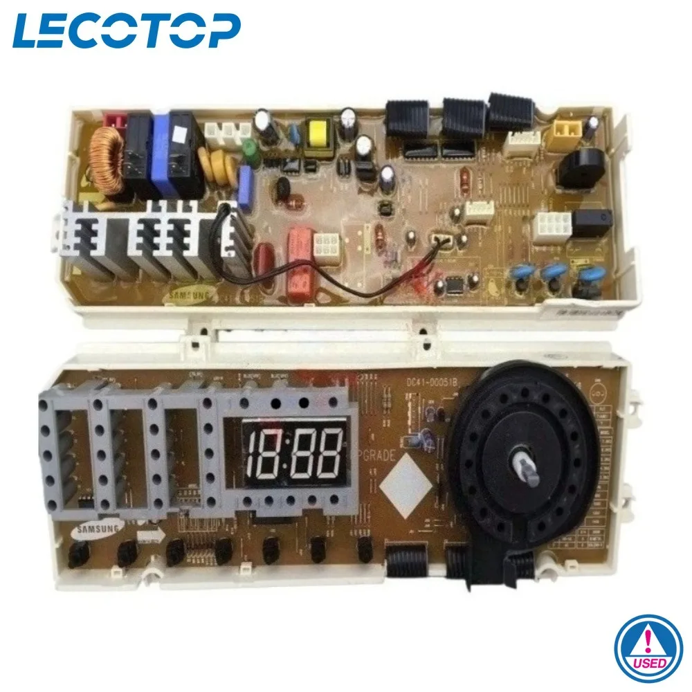 DC41-00051B Computer Control Board For Samsung Washing Machine Display ...