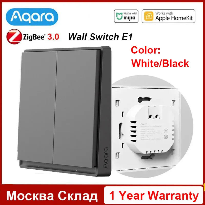 Aqara-Smart-Wall-Switch-E1-ZigBee-Switch-NO-Neutral-Smart-Switch-Yours ...