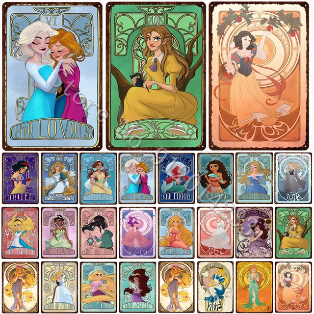 Metal Disney Princesses