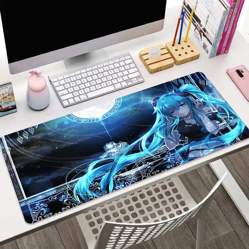 Office Accessories Mousepad H Hatsunes Miku Gamer 900x400 Xxl Mouse Pad ...