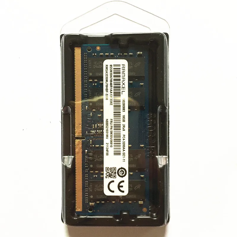 RAMAXEL DDR4 16gb 3200MHz SODIMM Laptop Memory DDR4 RAM 16GB 2Rx8 PC4 ...