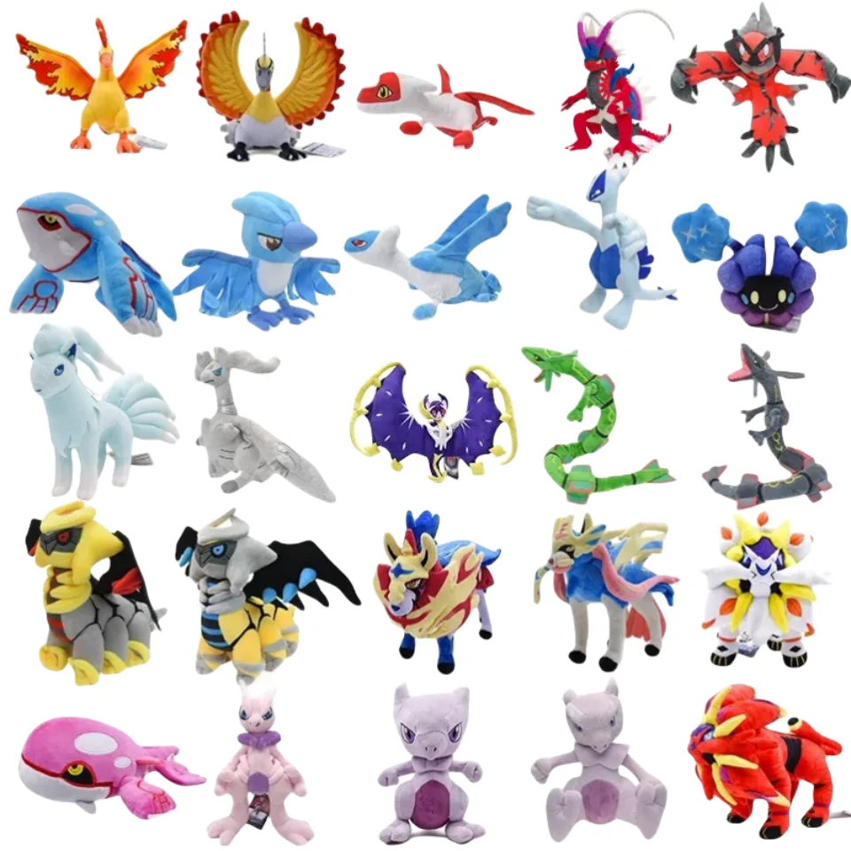 Legendary-Pokemon-Plush-Giratina-Lunala-Zacian-Zamazenta-Solgaleo ...