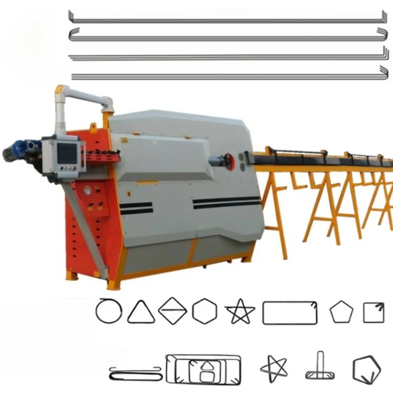 Steel Wire Coil Straightening and Cutting Machine Rebar Bending Machine ...