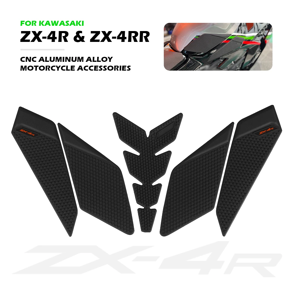 For-Kawasaki-ZX-4R-SE-ZX-4RR-2022-2023-Tank-Pad-Protector-Decal ...